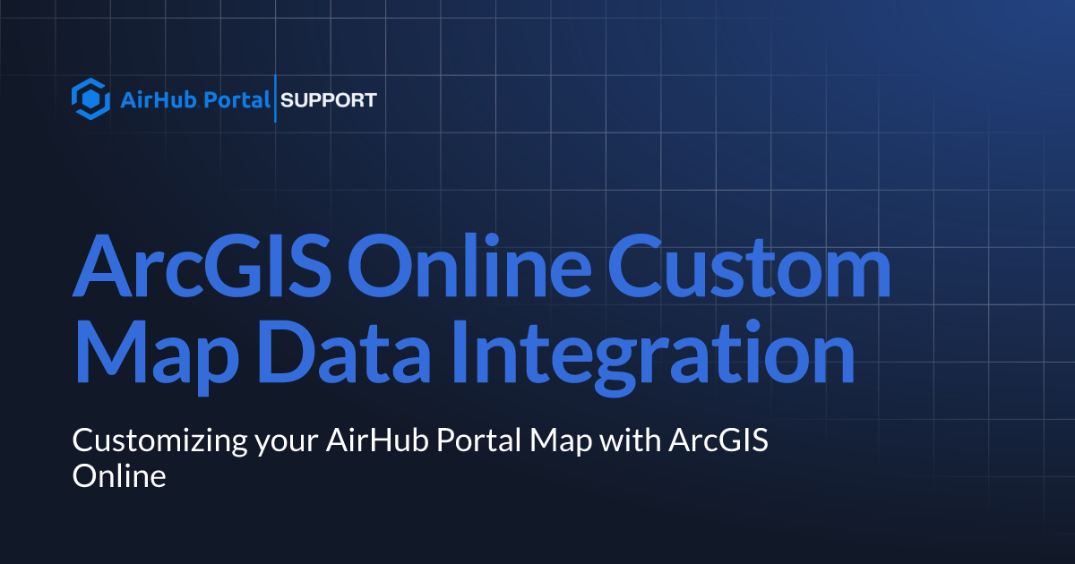 ArcGIS Online Custom Map Data Integration | Support